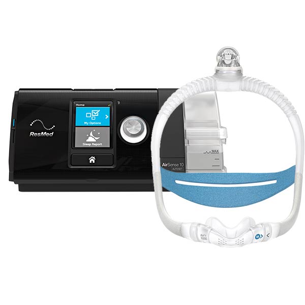 AirSense 10 CPAP Machine + AirFit N30i Nasal Cradle Mask | Hiro Health
